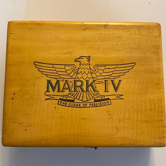 Mark IV | Accessories | Vintage Wooden Cigar Box | Poshmark